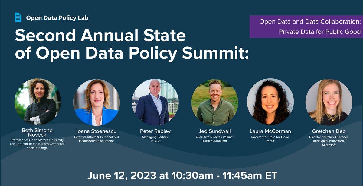 The Second Annual State of Open Data Policy Summit - The Burnes Center ...