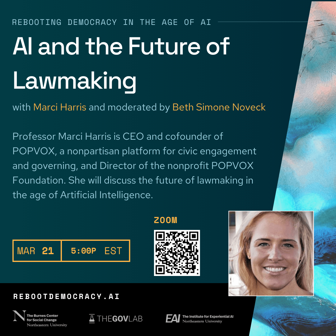 AI and the Future of Lawmaking - The Burnes Center for Social Change